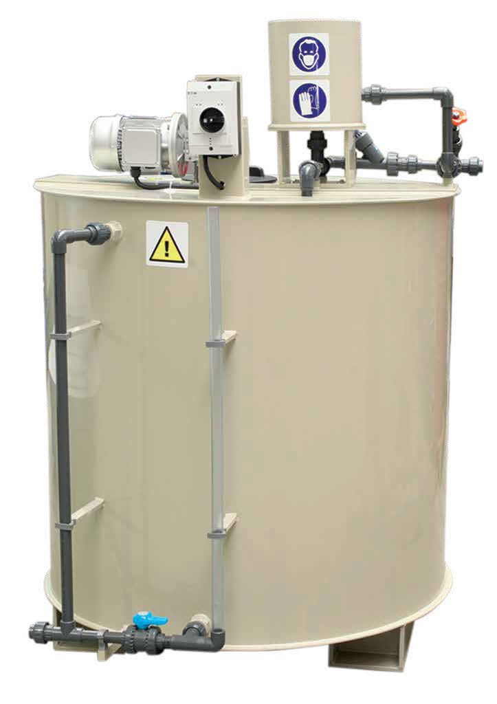 Batch Powder Polymer Preparation Unit – Dosing Controls